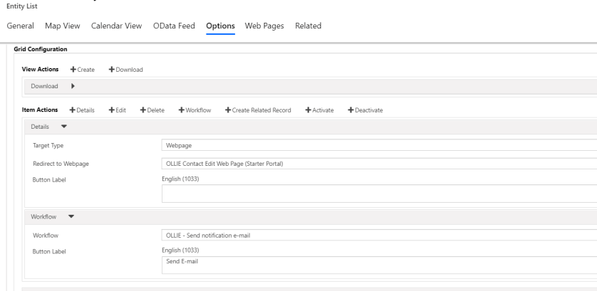 Power Apps Portals – Entity List: Conditional Action – Oliver Rodrigues