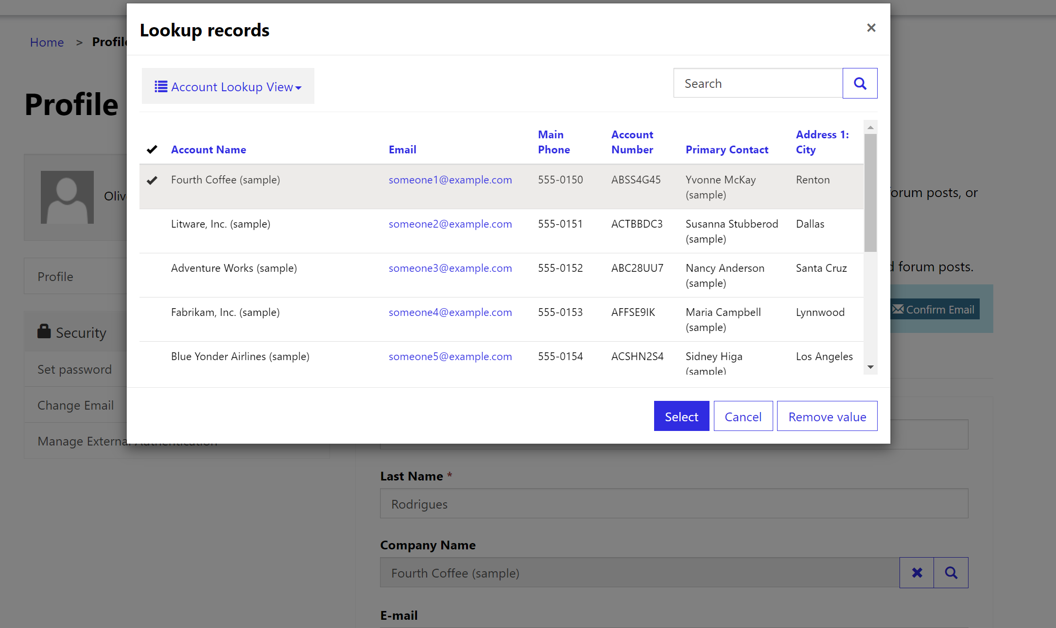 Power Apps Portals – Custom Lookup filter – Oliver Rodrigues