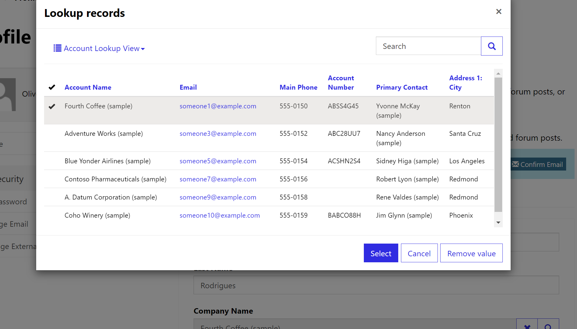 Power Apps Portals – Custom Lookup filter – Oliver Rodrigues